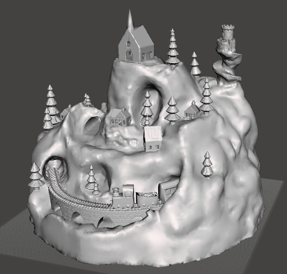 Free 3D file Christmas_Village_2 🆒・3D printable object to download・Cults