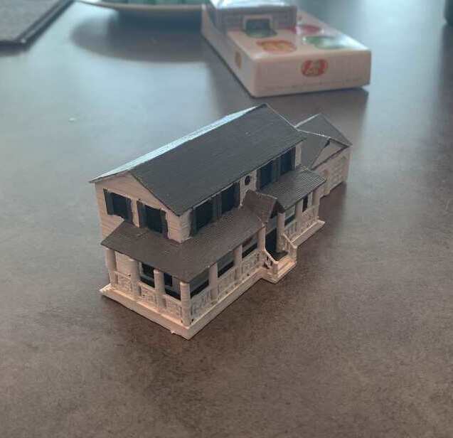 Free STL file House・3D print design to download・Cults