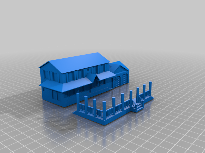 Free STL file House・3D print design to download・Cults
