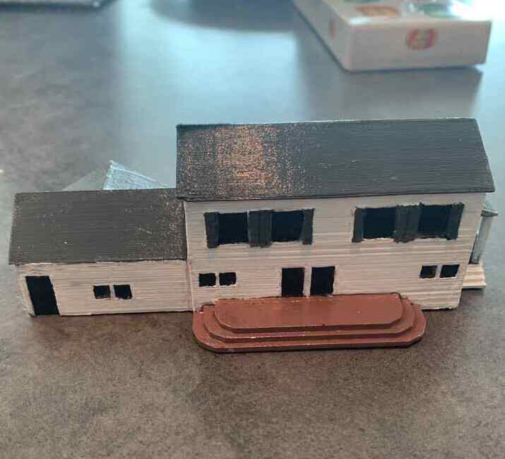 Free STL file House・3D print design to download・Cults