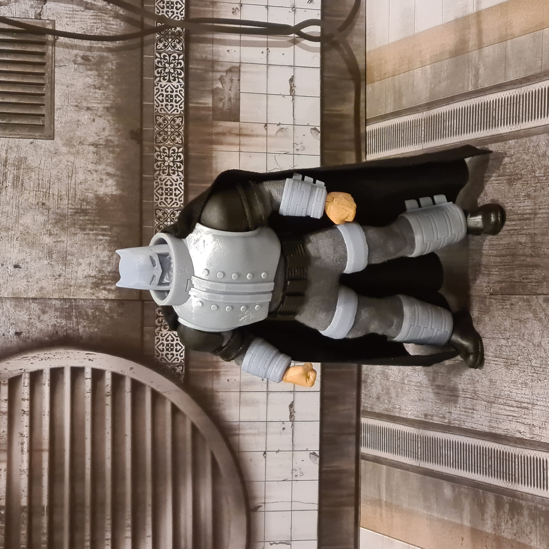 STL file Armored Vigilante Bat Head sculpt・3D printing idea to download ...