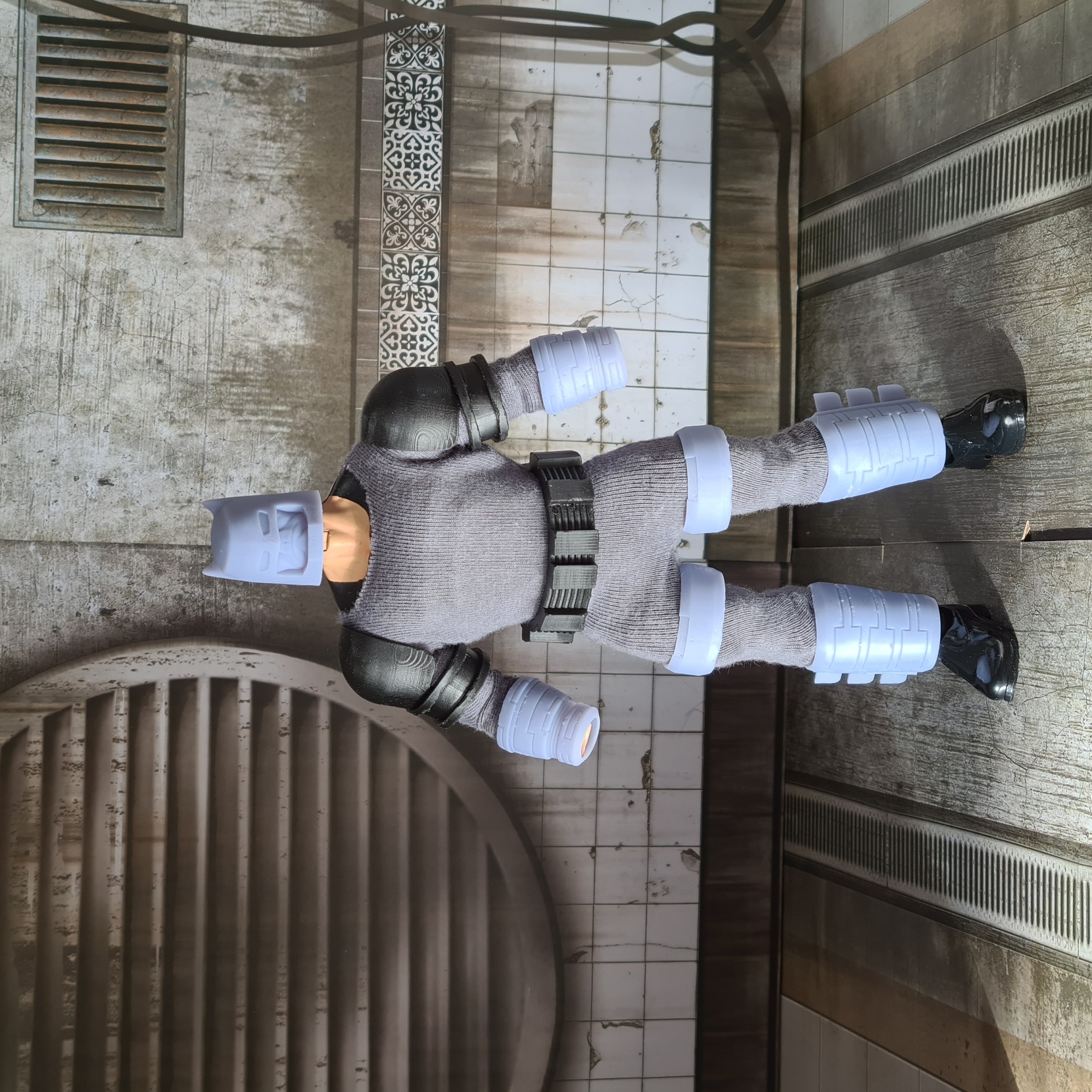 STL file Armored Vigilante Bat Head sculpt・3D printing idea to download ...