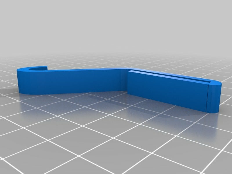 Free STL file Headlamp strap clip for full brim hard hat 🔦・3D printing ...