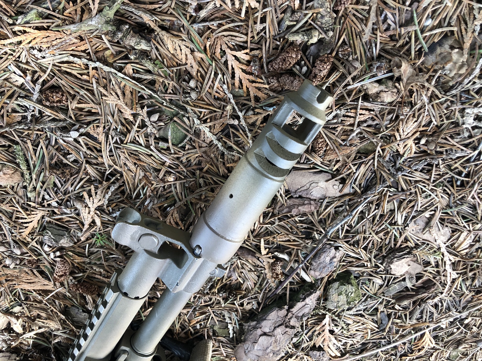 STL file TWI DTK-1 Muzzle Brake (M24x1,5RH/M14x1LH)・3D print object to ...