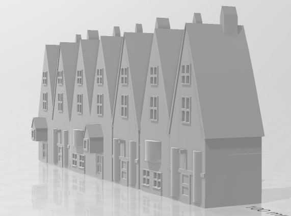 STL file Harry Potter Hogsmead House 🏠・3D print design to download・Cults
