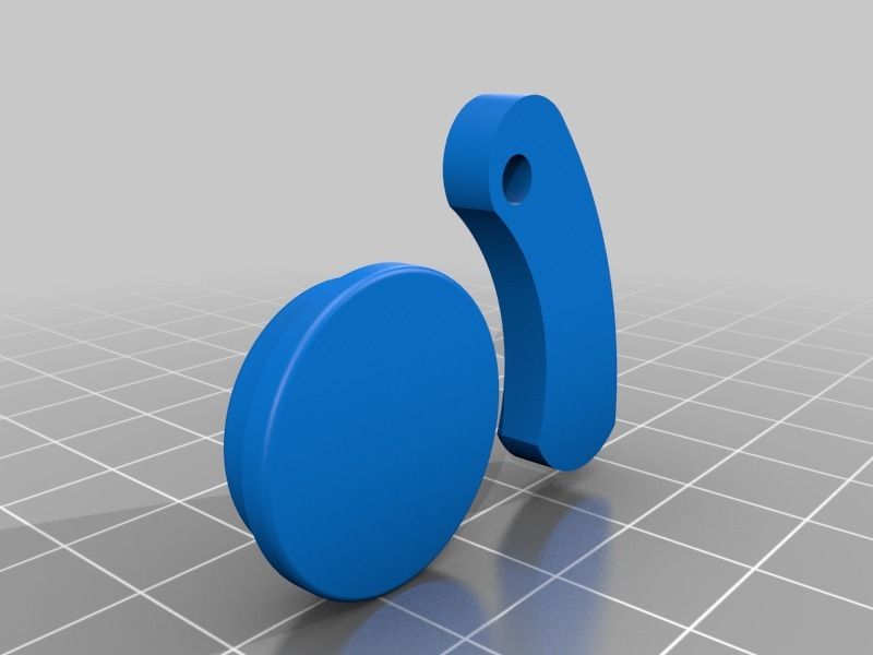 Free STL file Tronxy PM802 Smooth rod holder and cap・Model to download ...