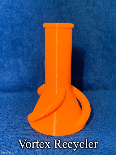STL file Vortex Recycler Bong 🚰・3D print object to download・Cults
