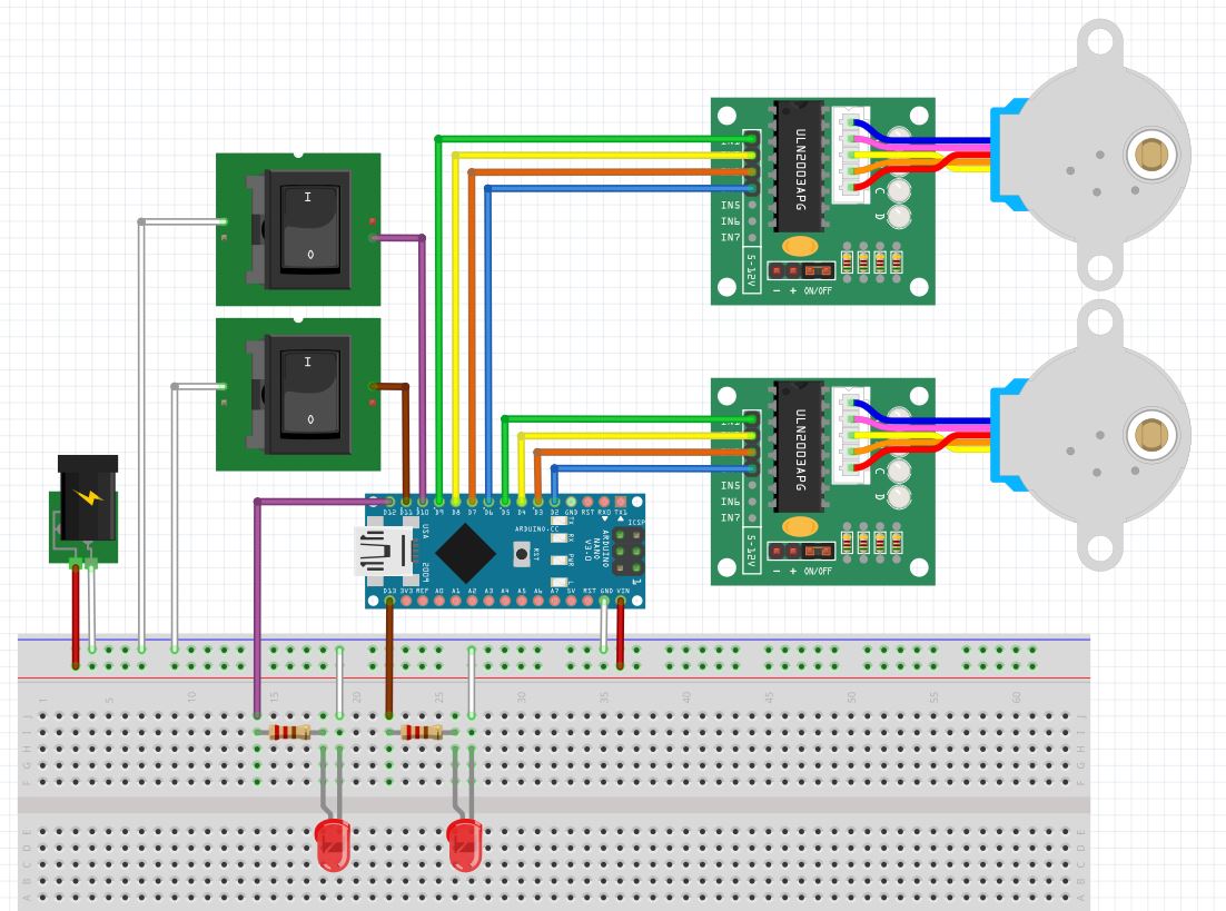 3D printed DUAL GYRO WINDER / WATCH WINDER / WATCH WINDER • made with ...