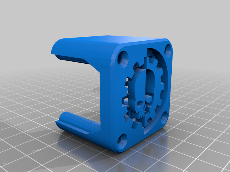 Free STL file Ender 3 Pro X Motor Cover - Adeptus Mechanicus・3D ...