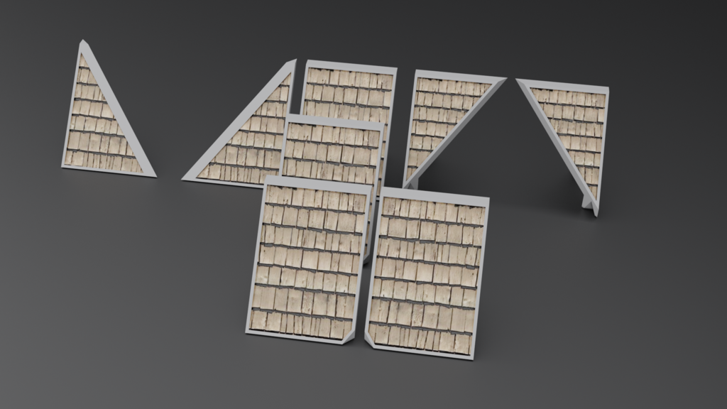 Free 3D file DnD Terrain Cracked Rooftiles Textures (DnD Modular System ...
