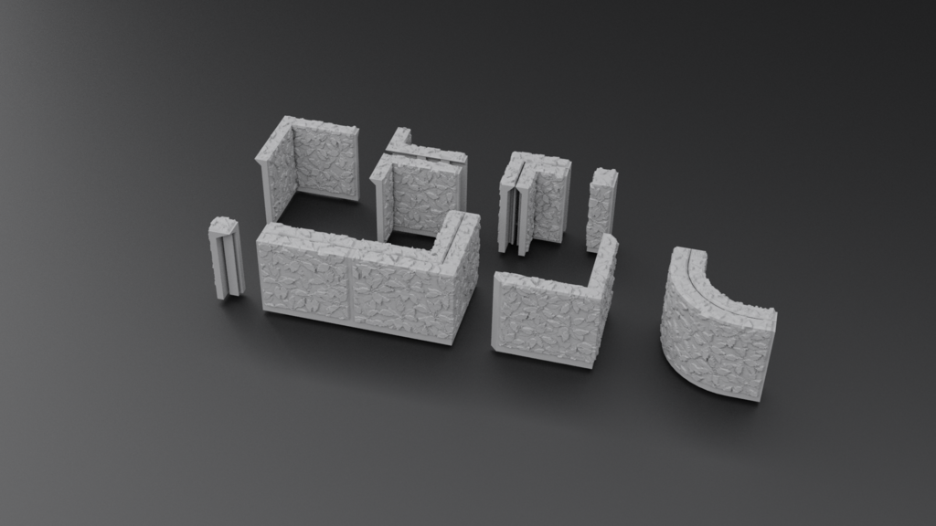 Free 3D file DnD Terrain Hedge maze 🎲・3D printing model to download・Cults