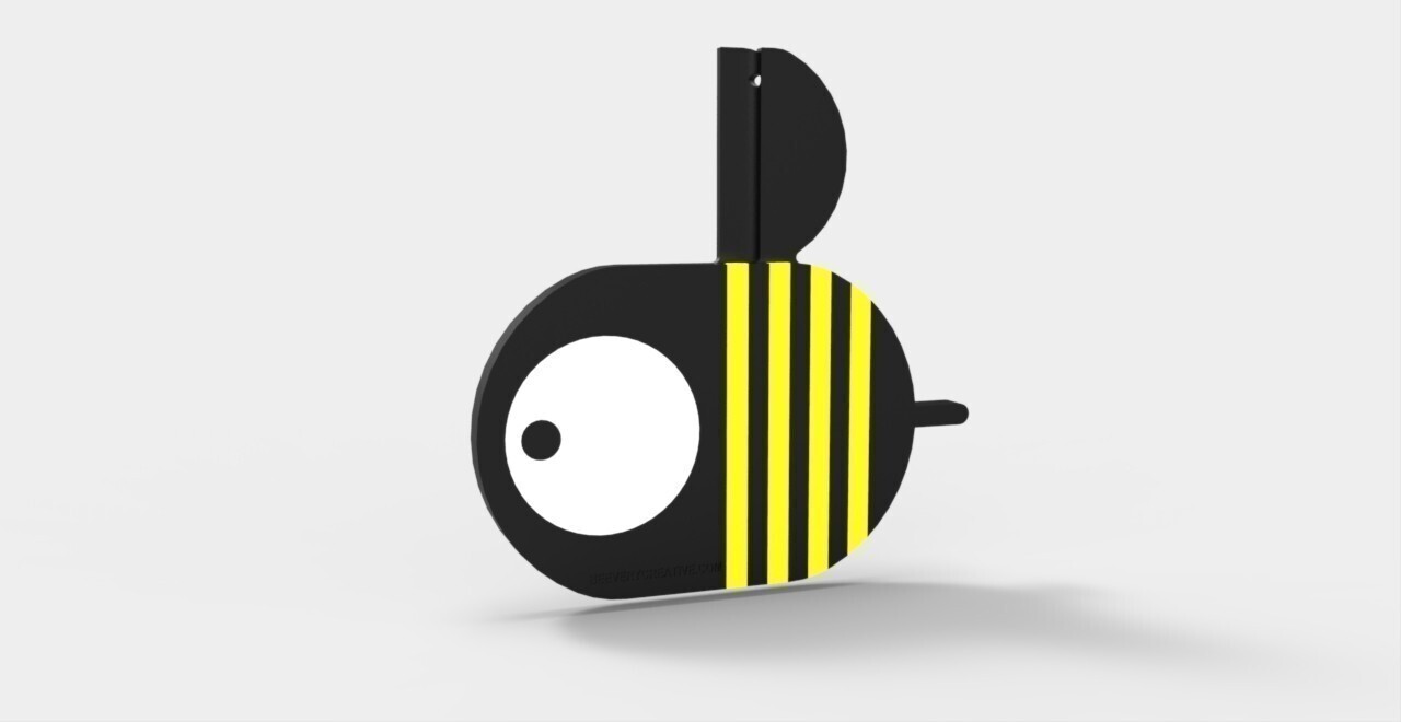 Free STL file BEE gift 🐝・3D print design to download・Cults