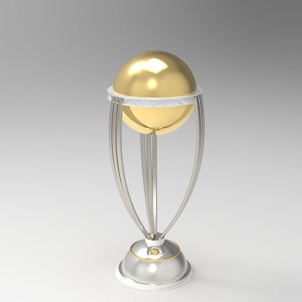 STL file ICC CRICKET WORLD CUP 3D MODEL 🦗・3D print design to download・Cults