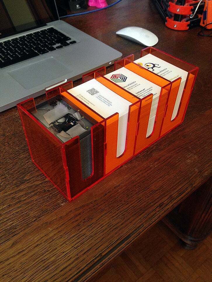 Free DXF file Business card box laser cut・3D printing design to ...