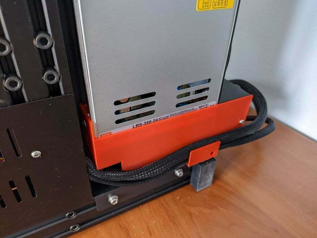 Free STL file Ender 3 V2 PSU Power supply slim cover 🤫・3D printer model ...