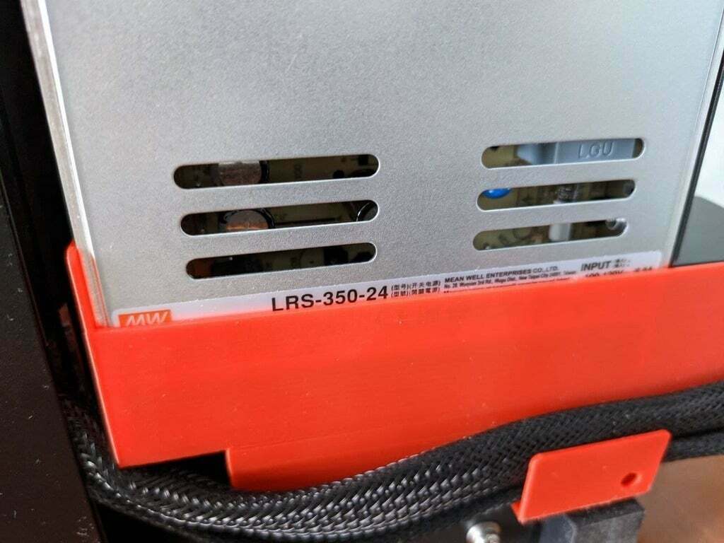 Free STL file Ender 3 V2 PSU Power supply slim cover・3D printer model ...