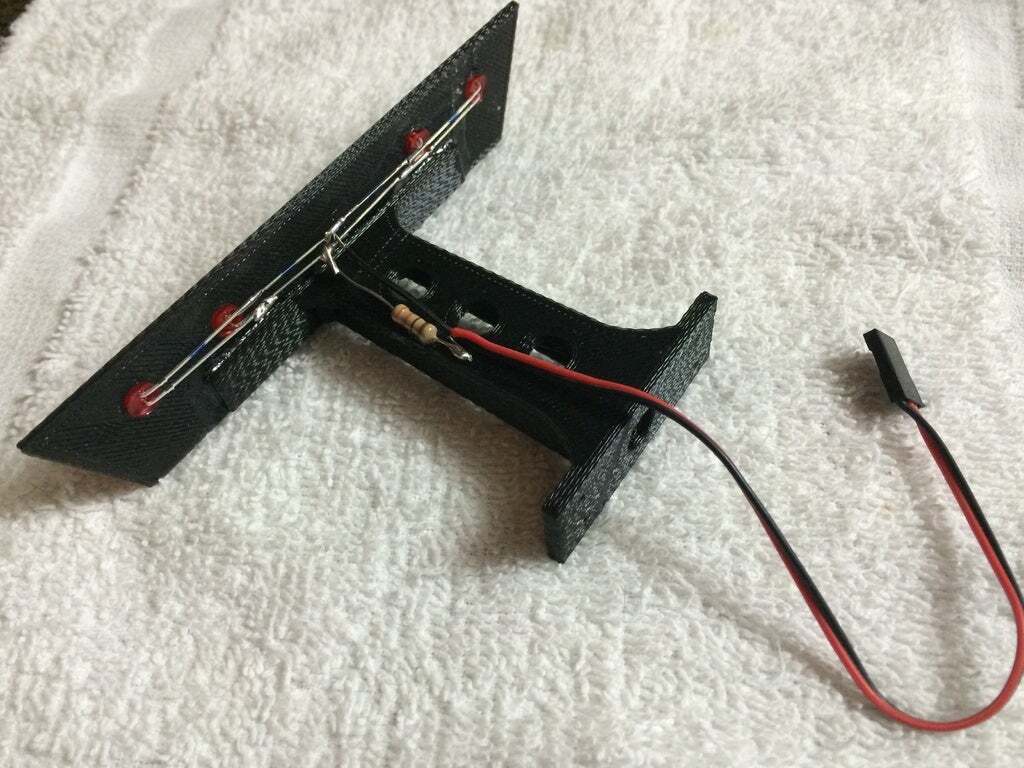 Free STL file Light brackets for Traxxas Rustler 🚗・Template to download ...