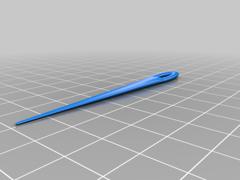 Free STL file Nalbinding Needle・Model to download and 3D print・Cults