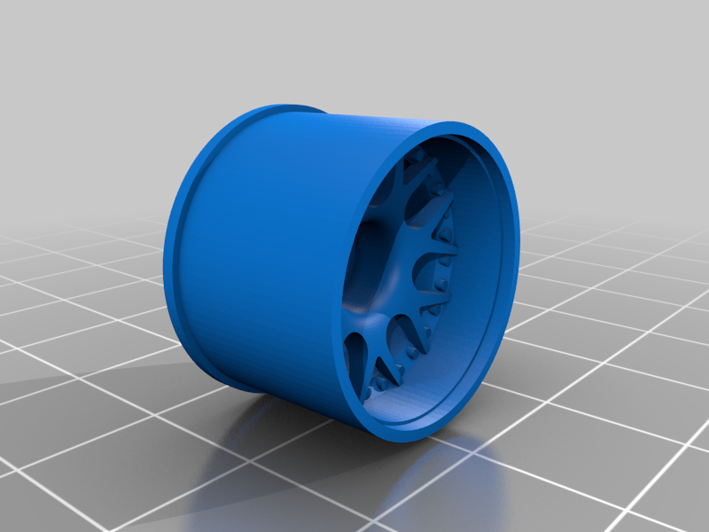 Free STL file BBS CH-R 14mm Wide Rims for Mini Z RWD 🚁・3D printer model ...