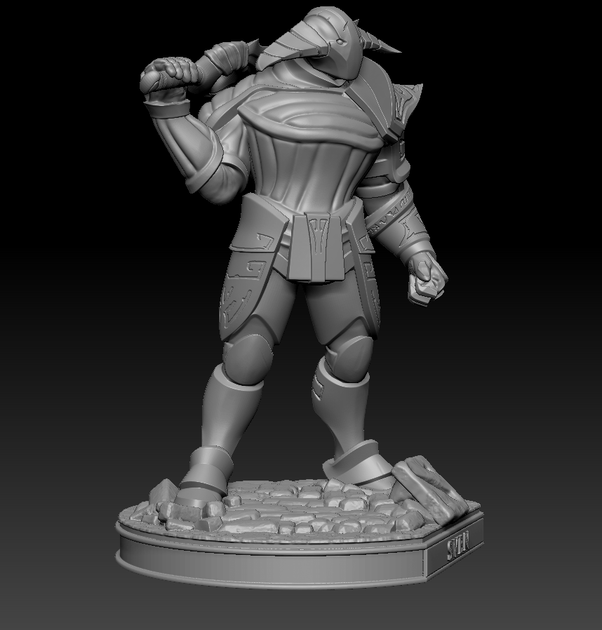 Archivo STL gratis dota 2 sven・Plan imprimible en 3D para descargar・Cults