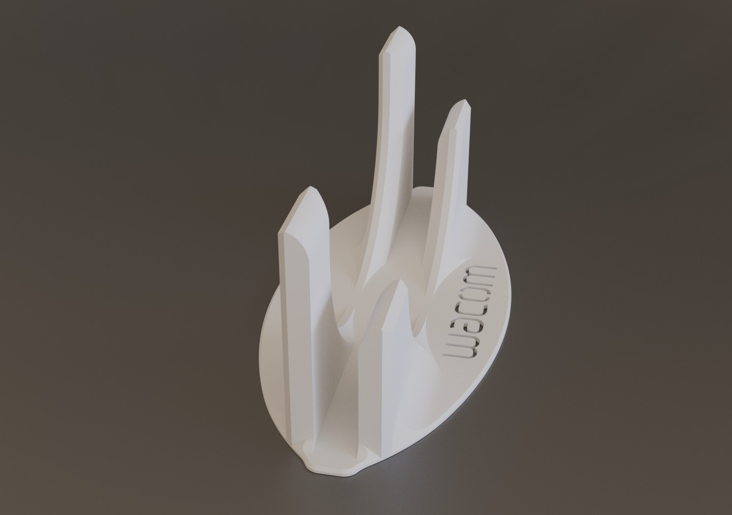 Free STL file Wacom Intuos Pro Stand (fits small / medium & large) (or ...