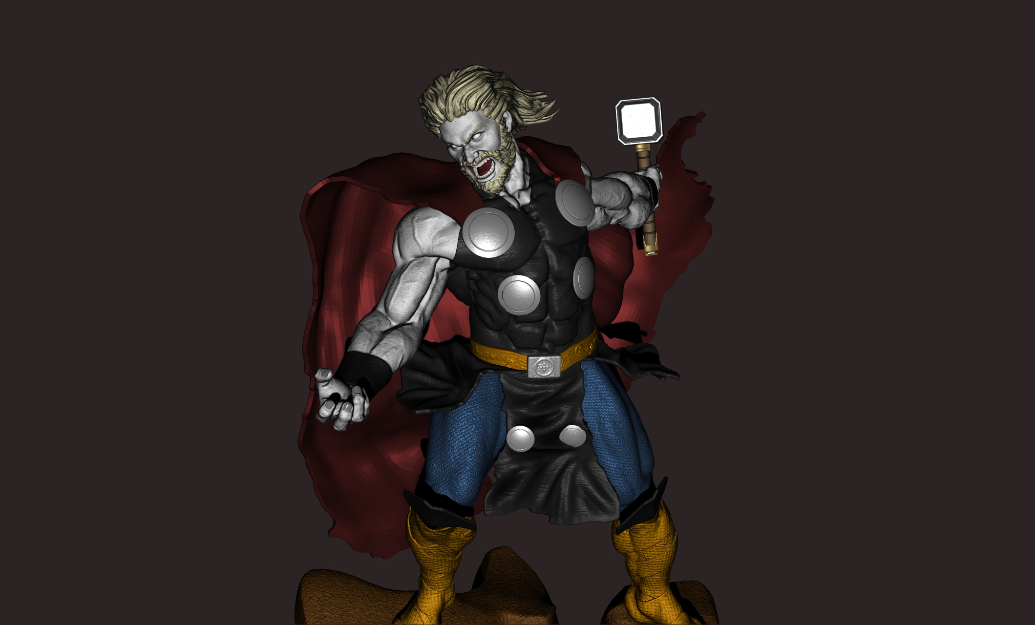 3D file thor・3D printable model to download・Cults