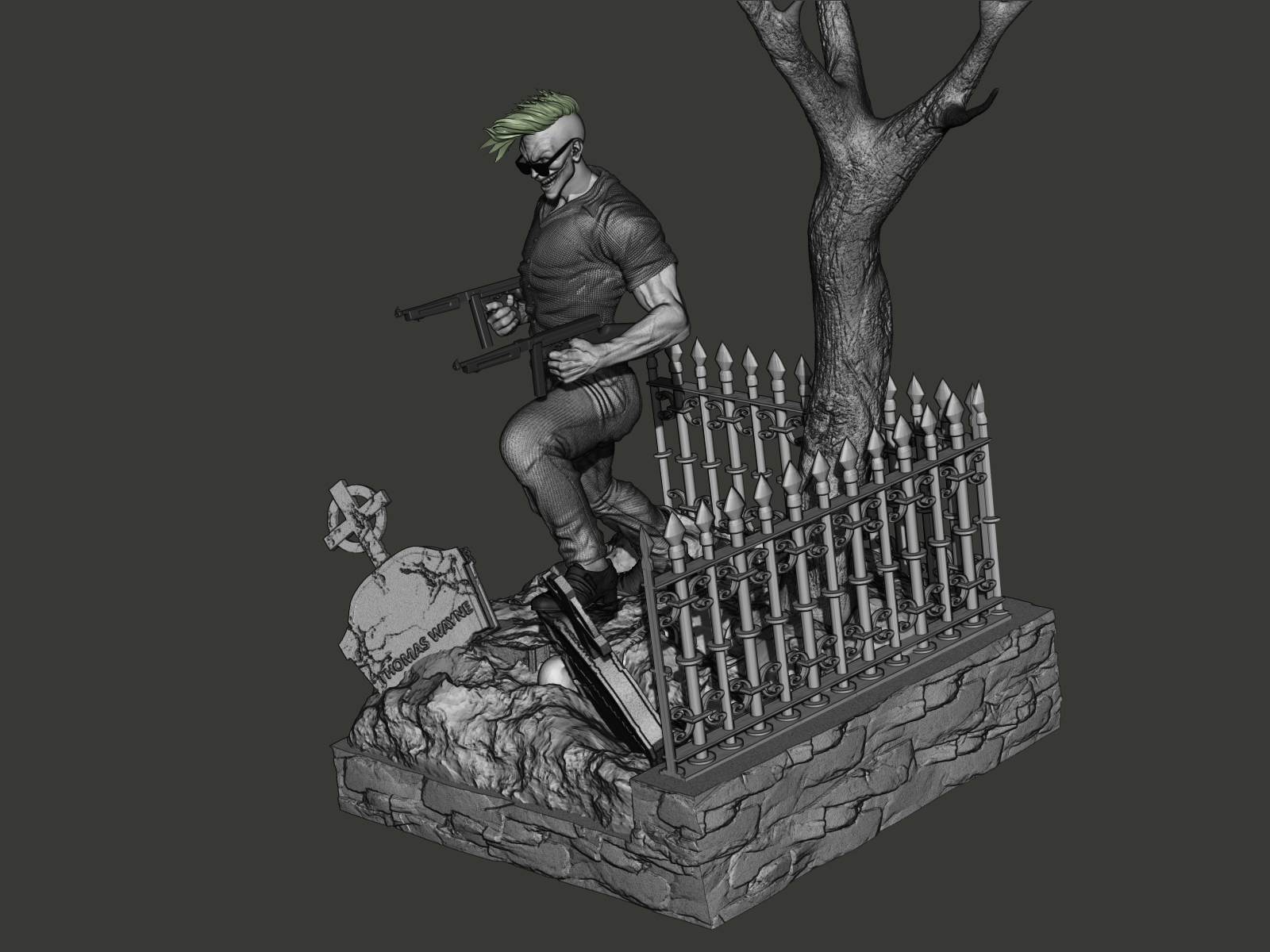 3D file joker・3D printable design to download・Cults