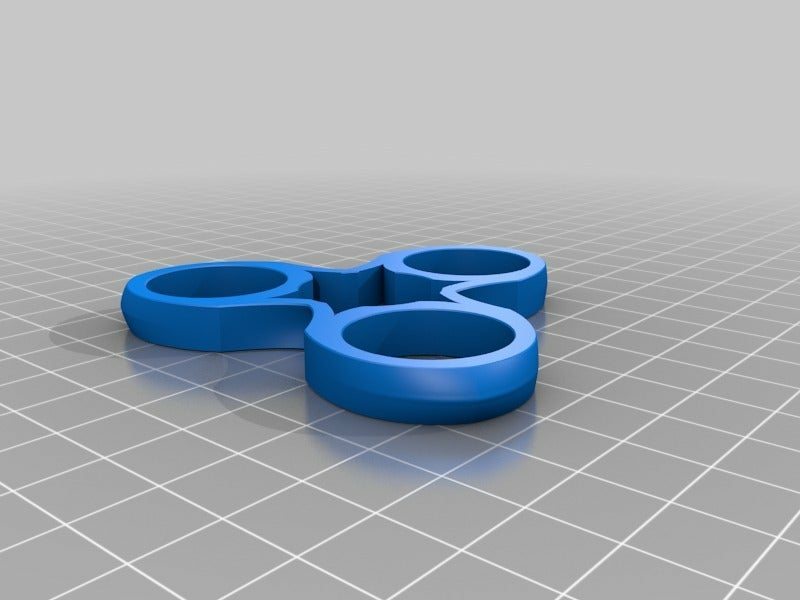 Free STL file Gotham P Tri Alpha Spinner 🎲・3D print model to download・Cults