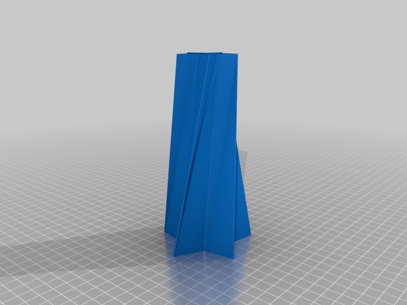 Free 3D file Twisted Star Vase ⭐・3D printing model to download・Cults