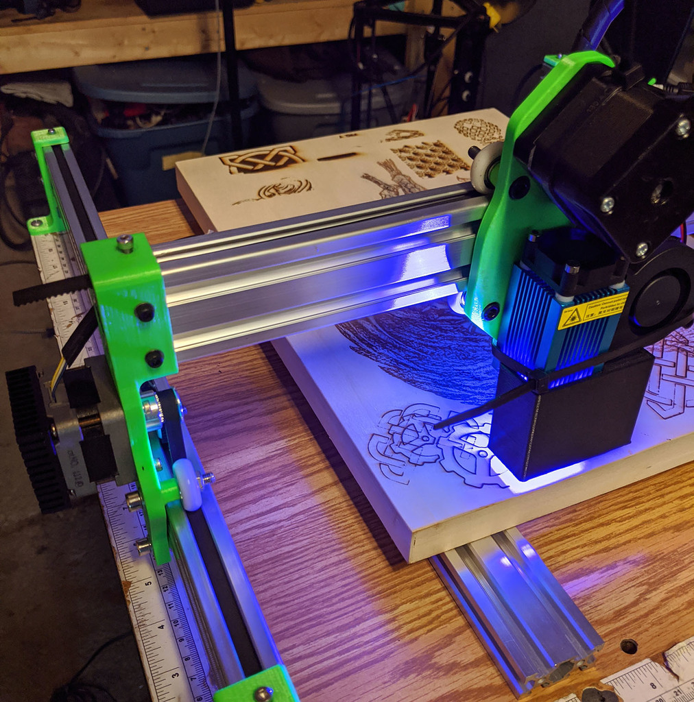 Free 3D file Laser Engraver - Simple DIY GRBL XY Plotter 🧑‍🔧・3D ...