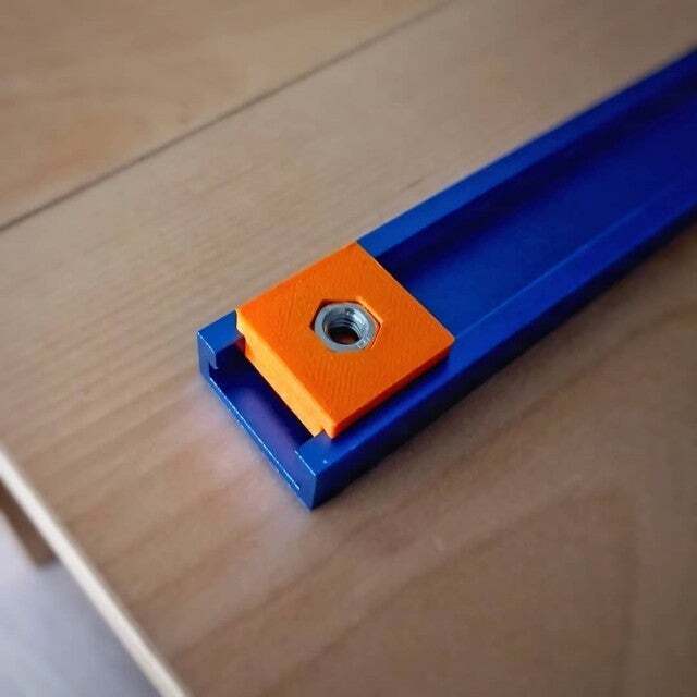 Free STL file T-slot nut・3D printable model to download・Cults