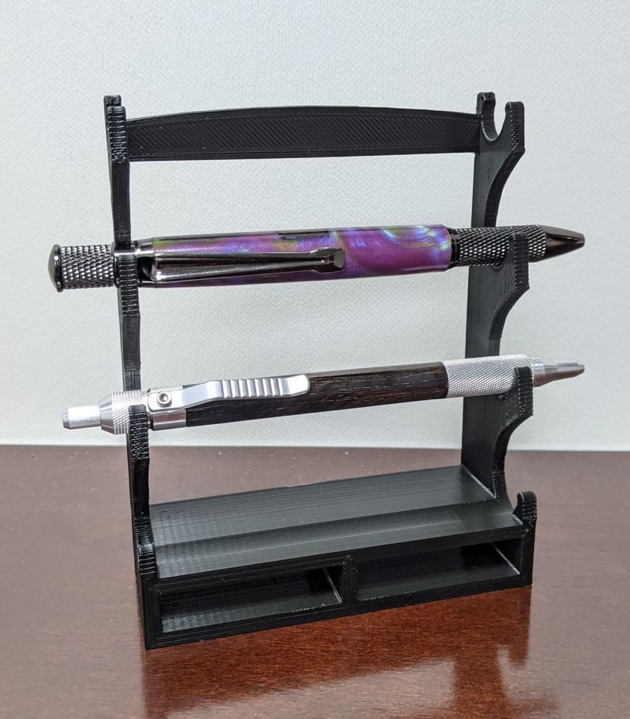 Free STL file Gun Rack Pen Stand・3D print design to download・Cults