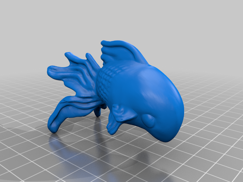 Free 3D file Walking Goldfish・3D printable model to download・Cults