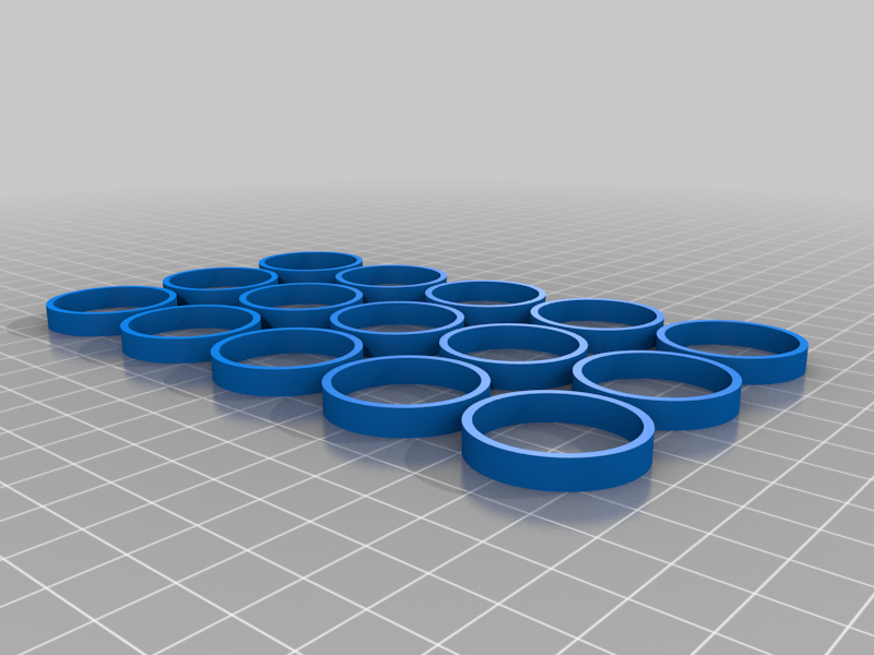 Free 3D file 25 mm washers 2・Object to download and to 3D print・Cults