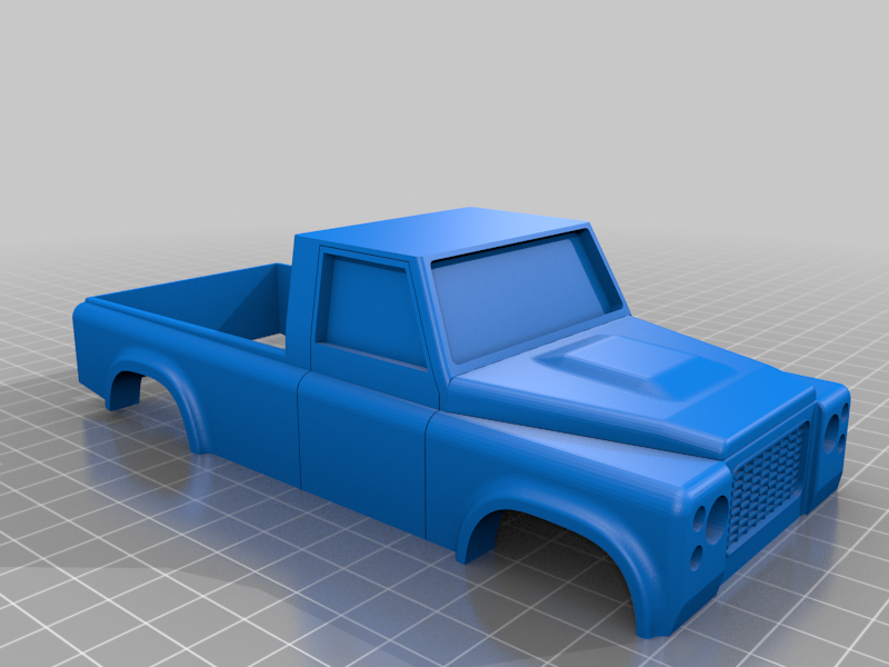 Archivo STL gratis Land Rover Defender - totalmente imprimible en 3D 🚗 ...