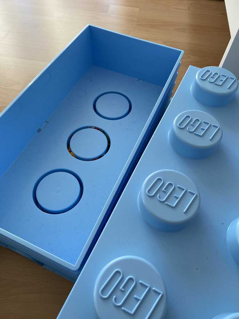 Free STL file LEGO Storage Box Ring/Cover 📦・3D printer model to ...