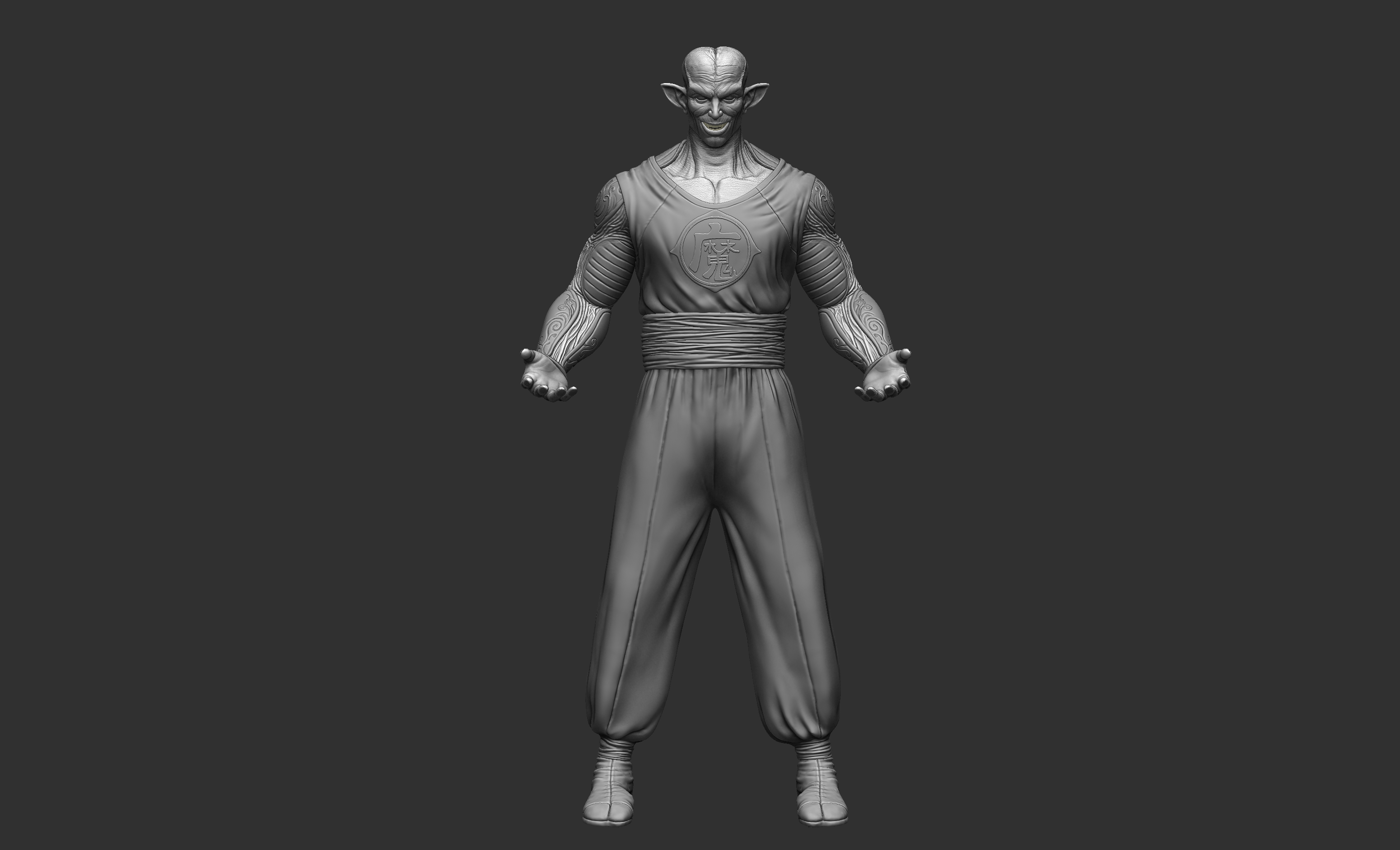 STL file Drazon Ball z PICOLO・3D printing model to download・Cults