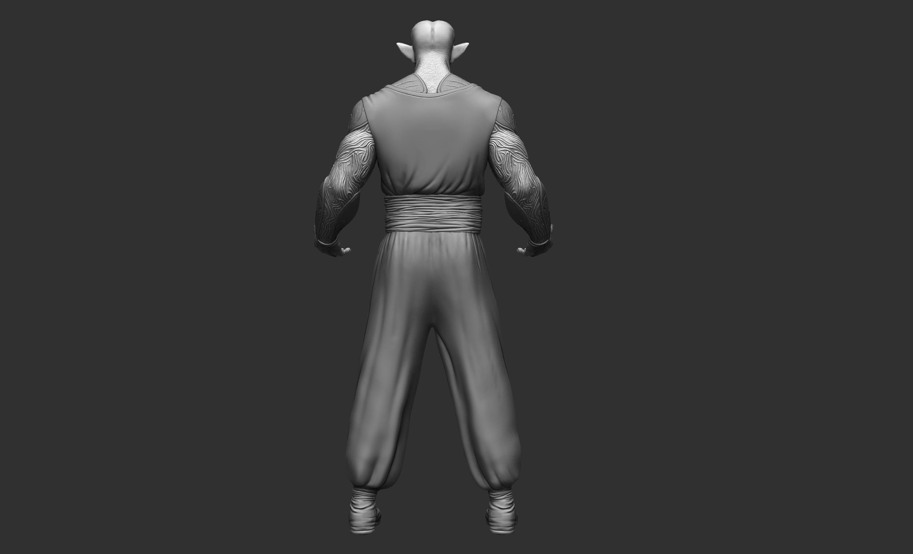 STL file Drazon Ball z PICOLO・3D printing model to download・Cults