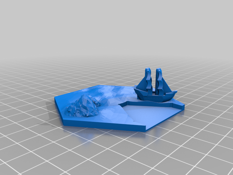 Free STL file Visible, swappable Harbor Docks over V1 Water for V2 ...