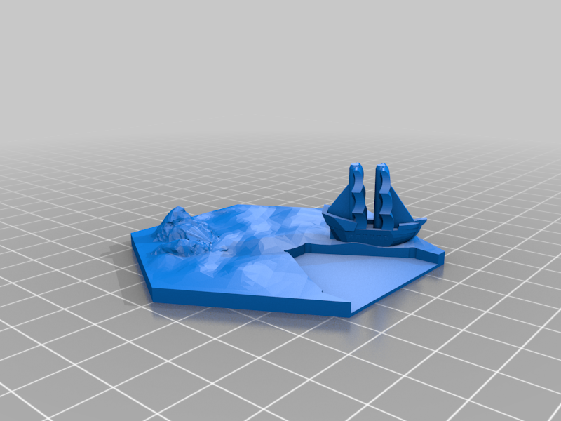 Free STL file Visible, swappable Harbor Docks over V1 Water for V2 ...