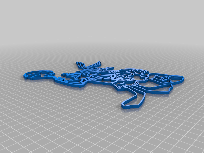 Free STL file Space Jam 2D Wall Art・3D printing model to download・Cults