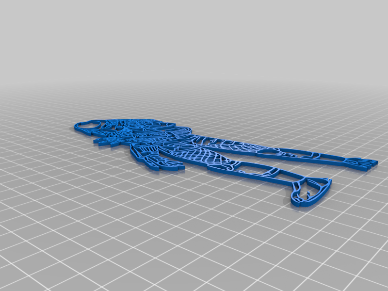 Free STL file Alien Wall Art・3D printer design to download・Cults