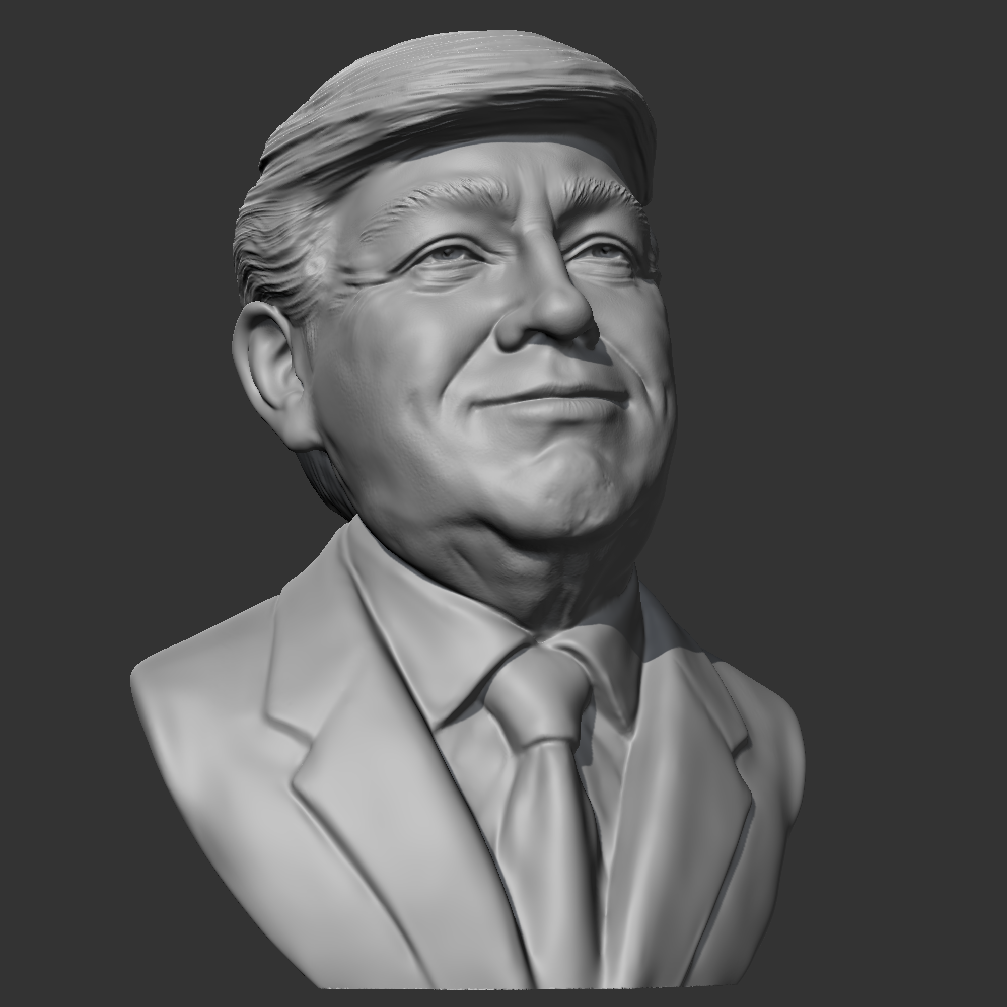 STL file Donald Trump 3D print model 👤・3D printer model to download・Cults