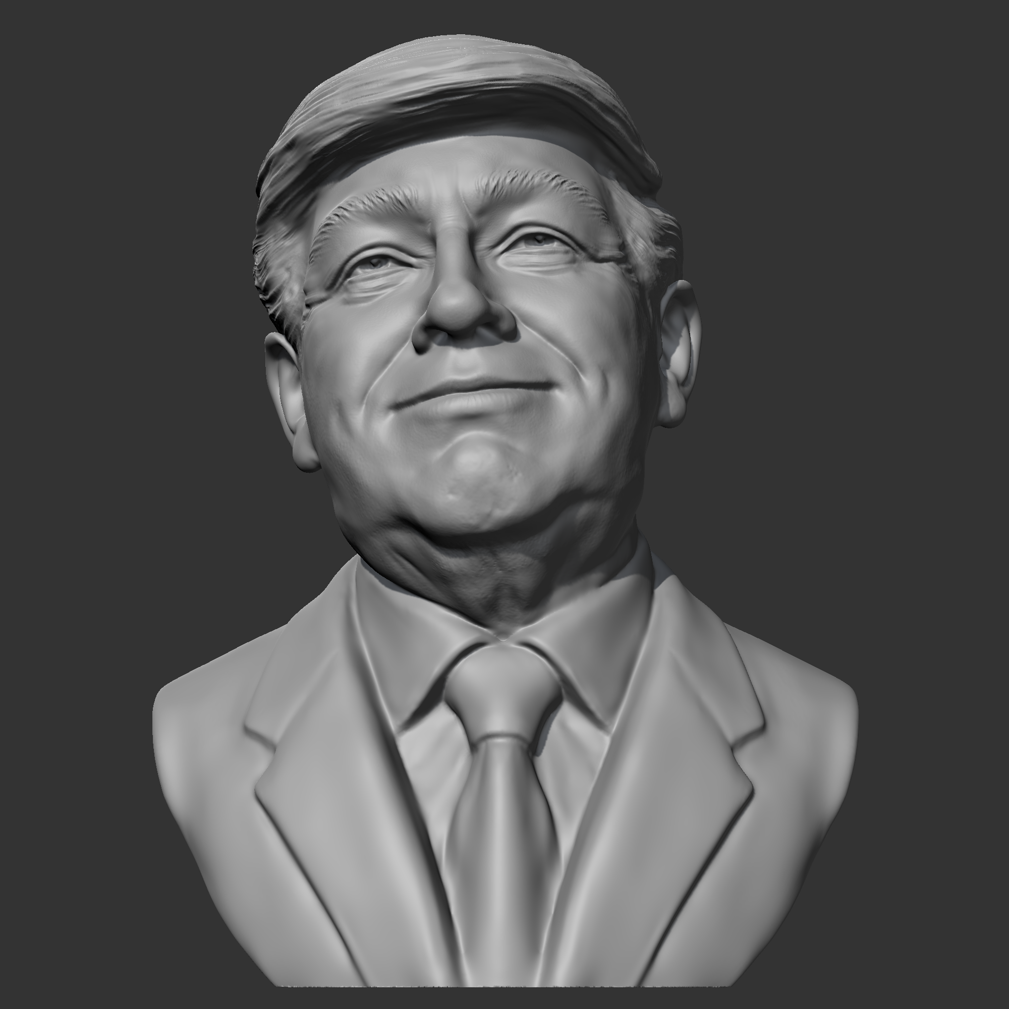 STL file Donald Trump 3D print model 👤・3D printer model to download・Cults