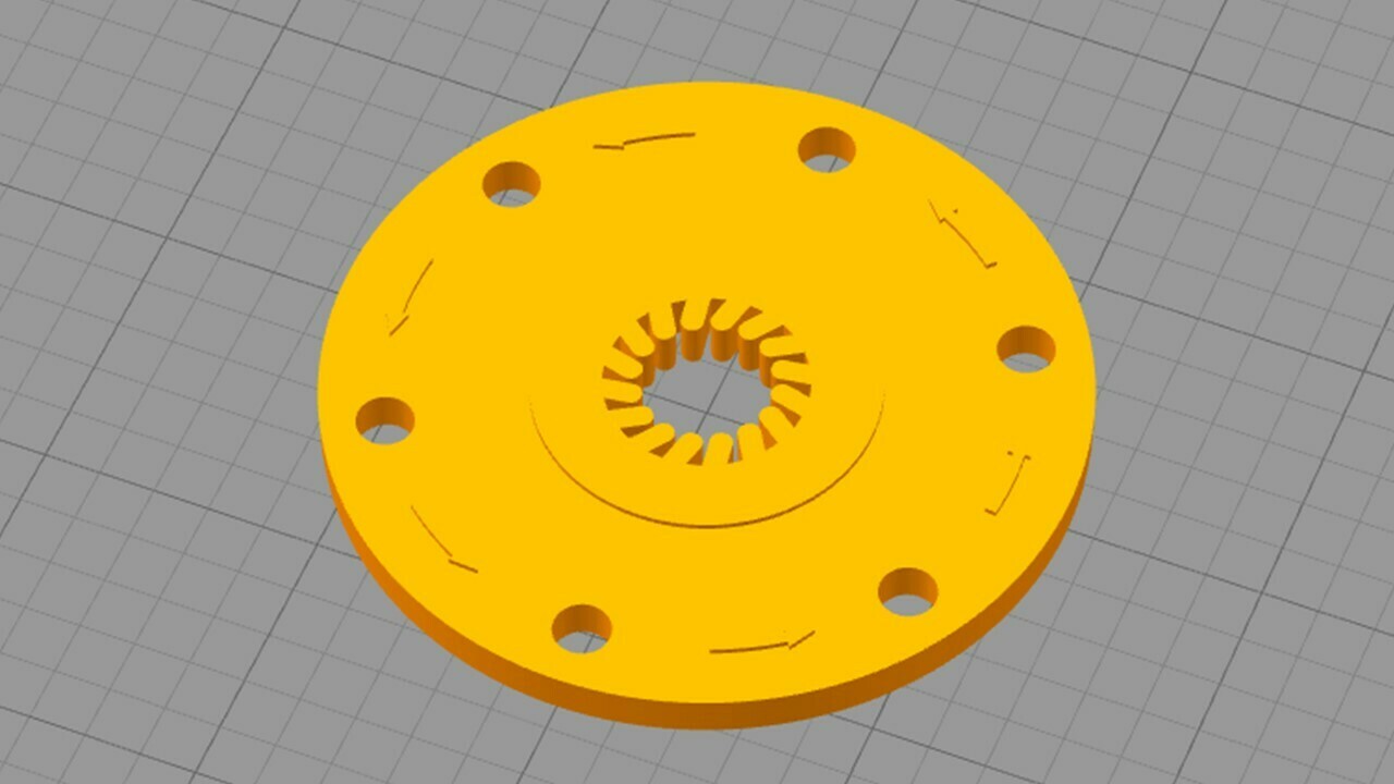 STL file Bicycle disc 🚲・3D printable model to download・Cults