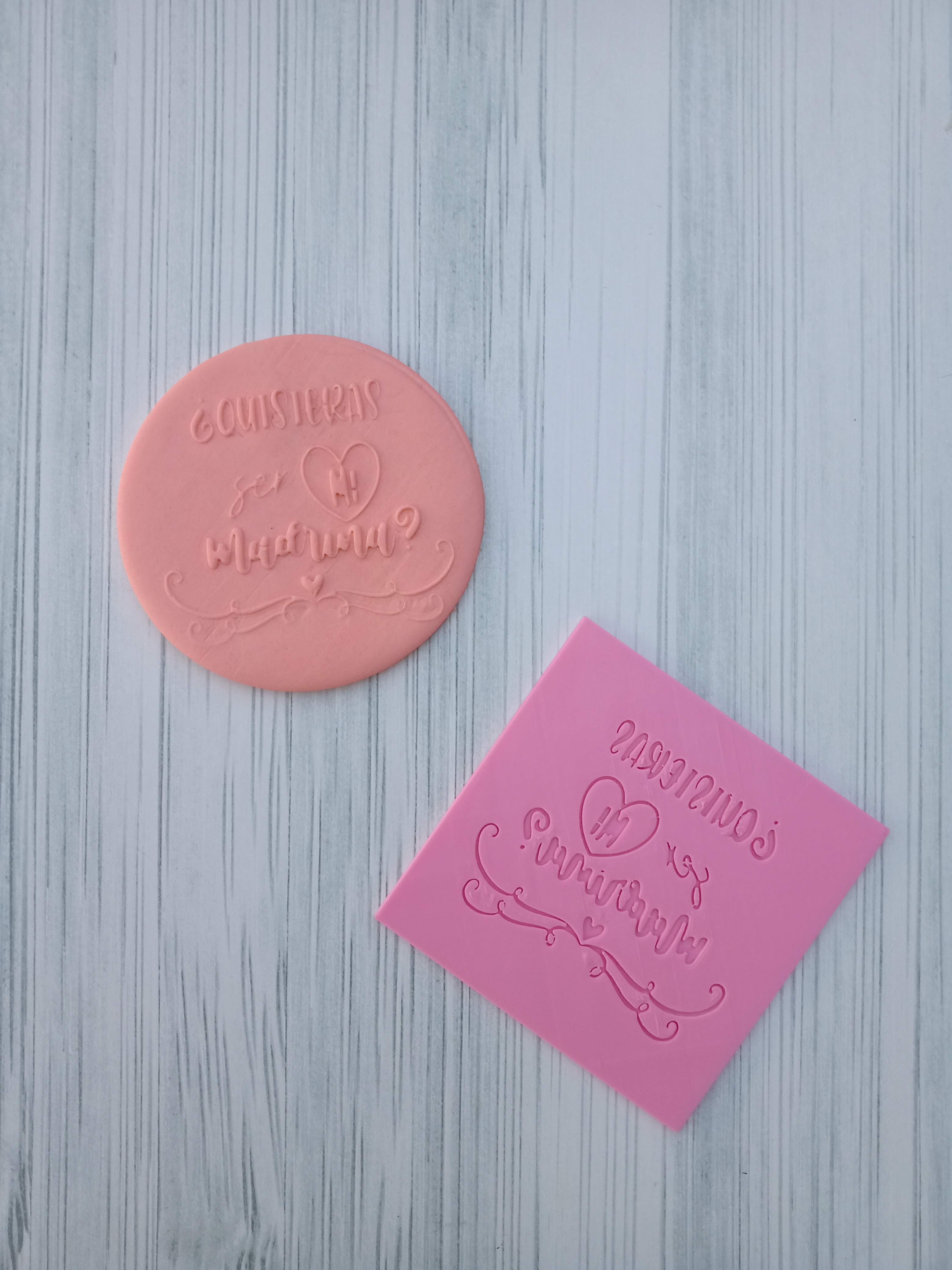 Archivo STL Marcador Texturizador Madrina 👽・Modelo para descargar y ...