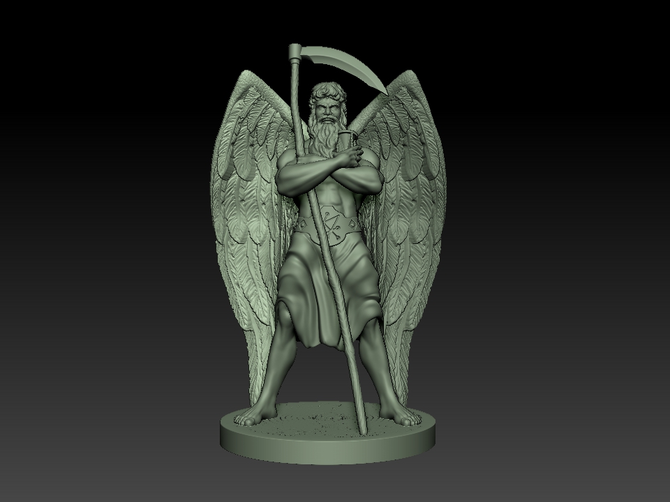 Free STL file CHRONOS GOD OF TIME・Template to download and 3D print・Cults