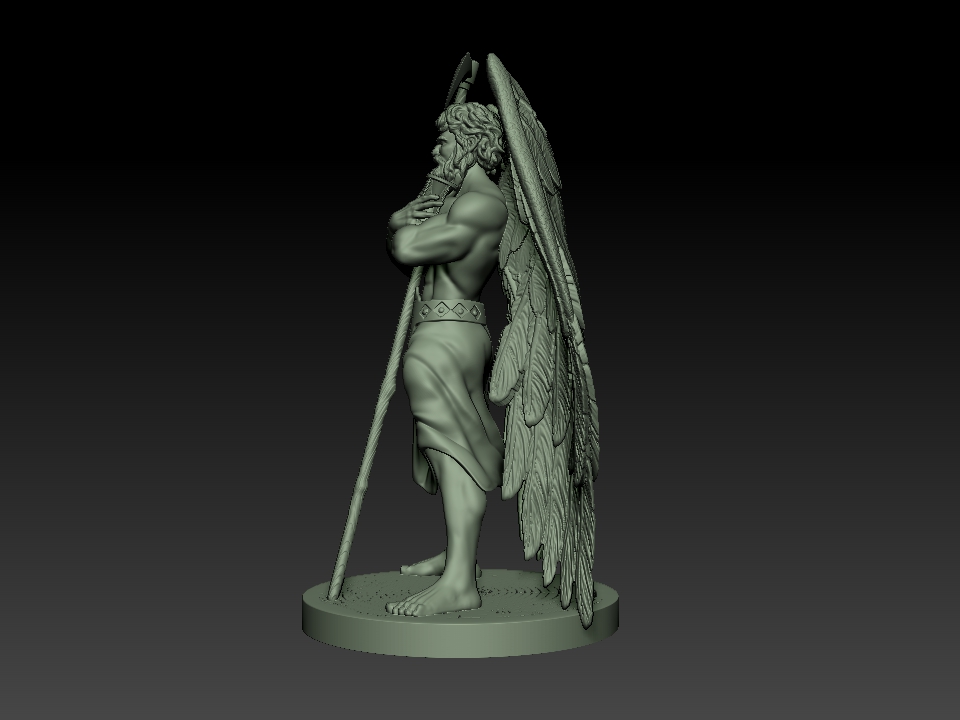 Free STL file CHRONOS GOD OF TIME・Template to download and 3D print・Cults
