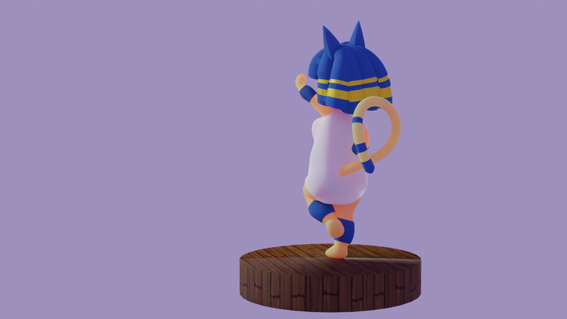STL file Ankha-Animalcrossing・3D printable model to download・Cults