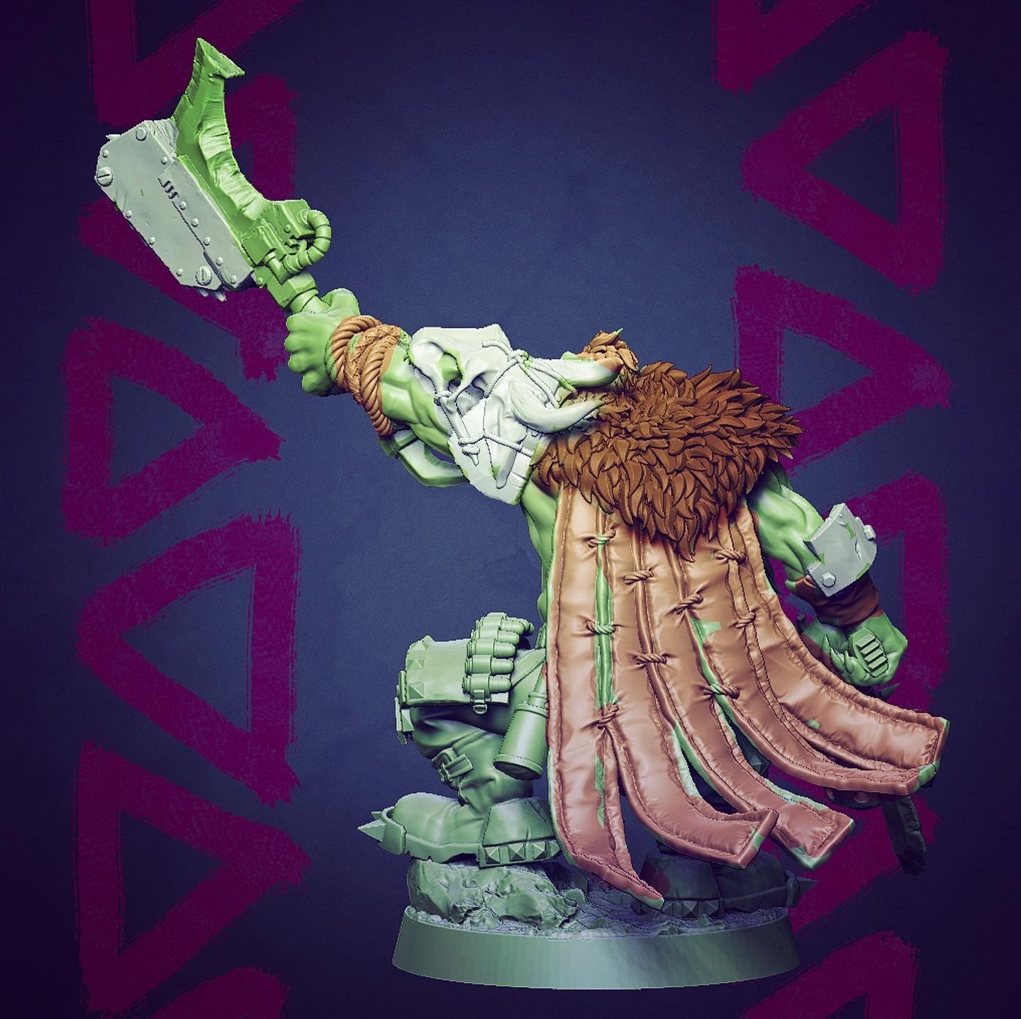 STL file MRMODULORK'S ORC MONSTER HUNTER - B・3D printer model to ...